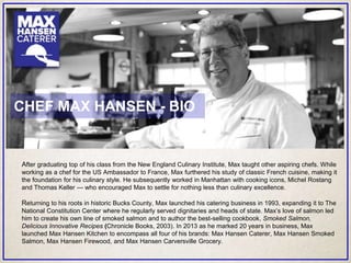 Max Hansen Caterer Presentation | PPTX