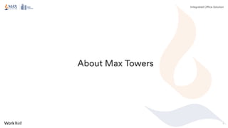 Max House Okhla - Future Of WorkSpace | PDF