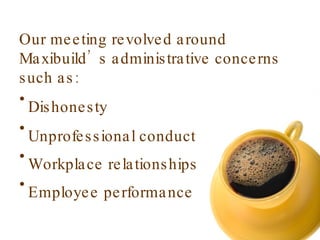 Maxibuild Proposal | PPT