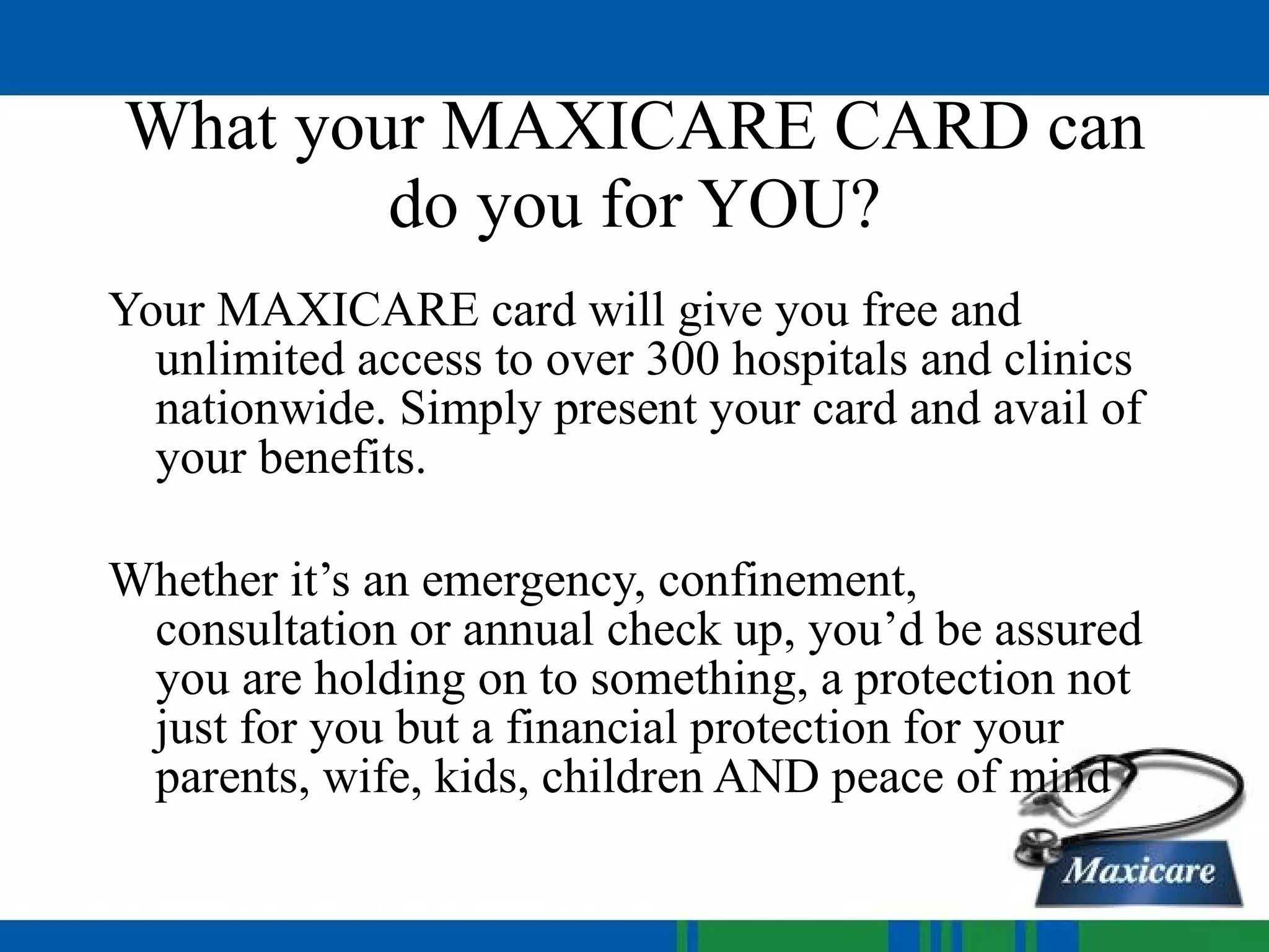 Maxicare individual-and-family-program | PPT