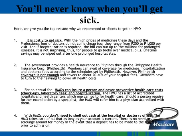 Maxicare individual-and-family-program | PPT | Health Insurance | Insurance