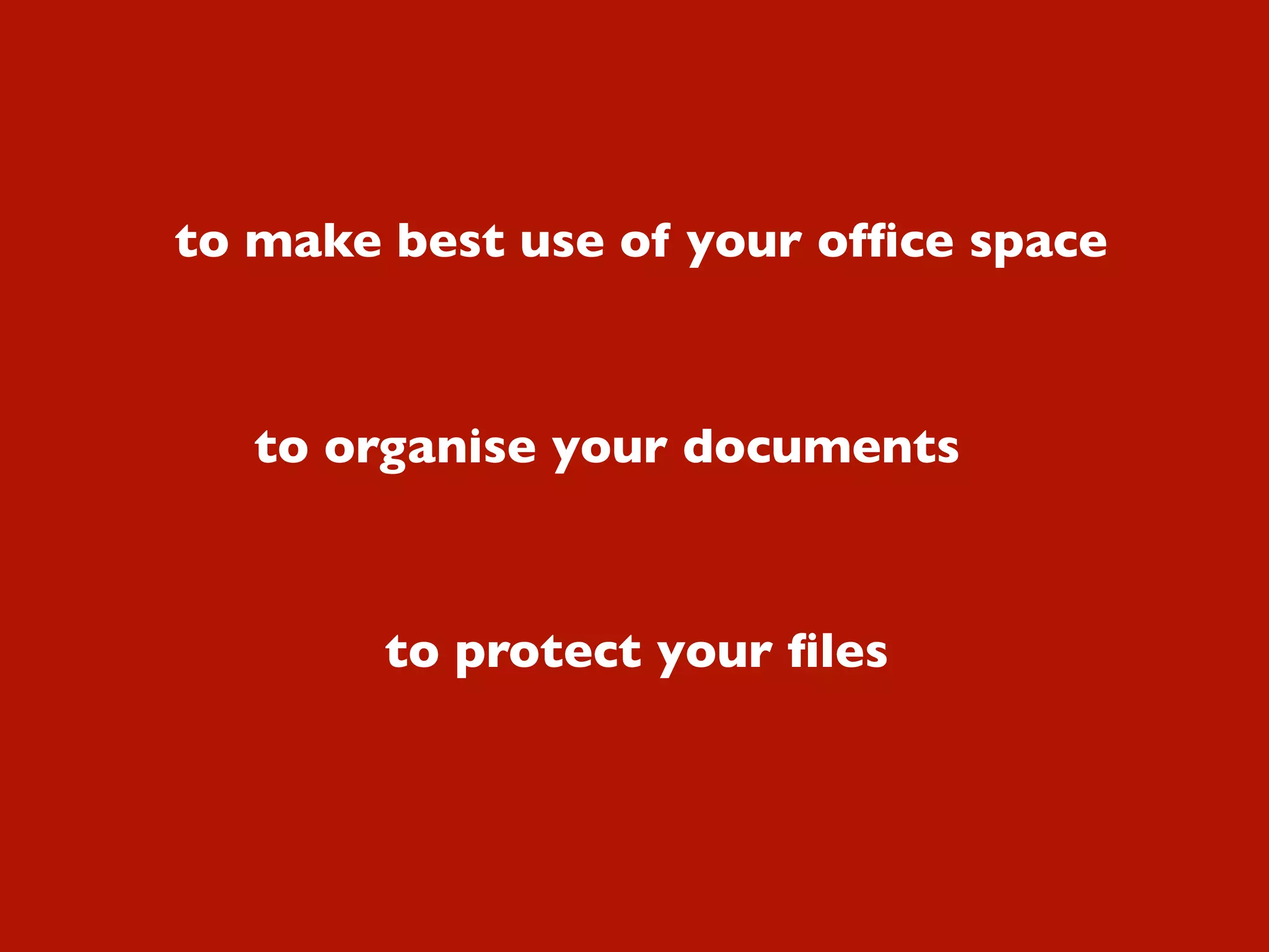 Maxi file carousel filing systems | PPT
