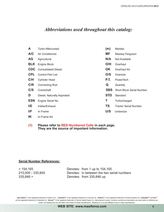 Maxiforce 2012 catalog | PDF