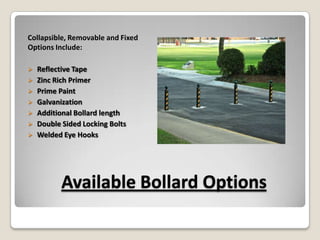 Maxi Force Bollard Presentation | PPTX