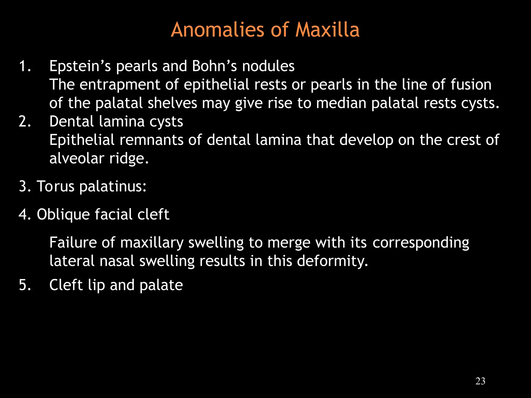 Maxilla anatomy first year periodontal mds | PPT