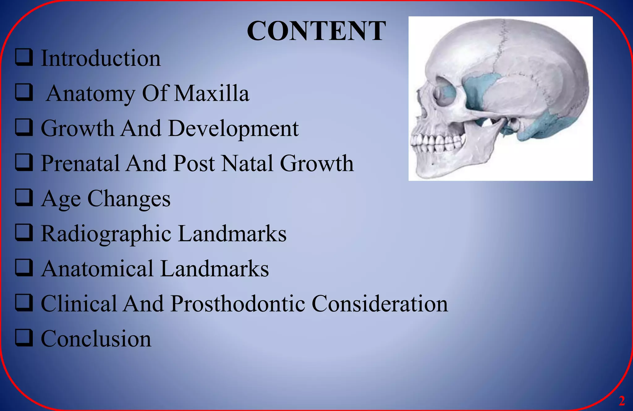 Maxilla | PPTX