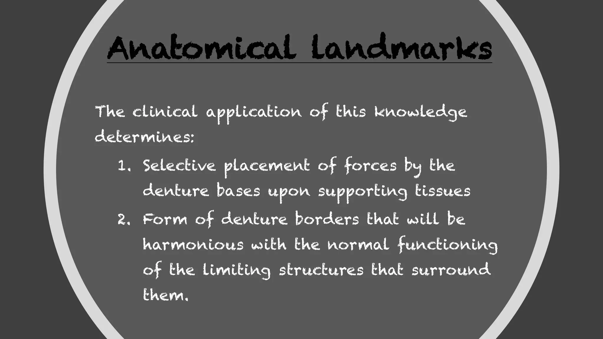 ANATOMICAL LANDMARKS OF EDENTULOUS MAXILLA | PDF