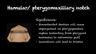 ANATOMICAL LANDMARKS OF EDENTULOUS MAXILLA | PDF