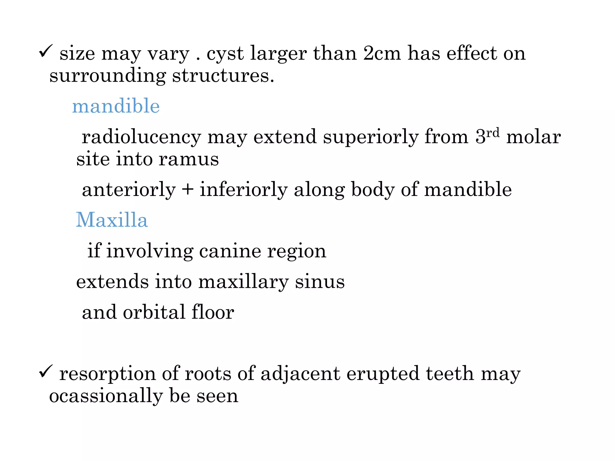 Maxillary and jaw lesions | PPTX