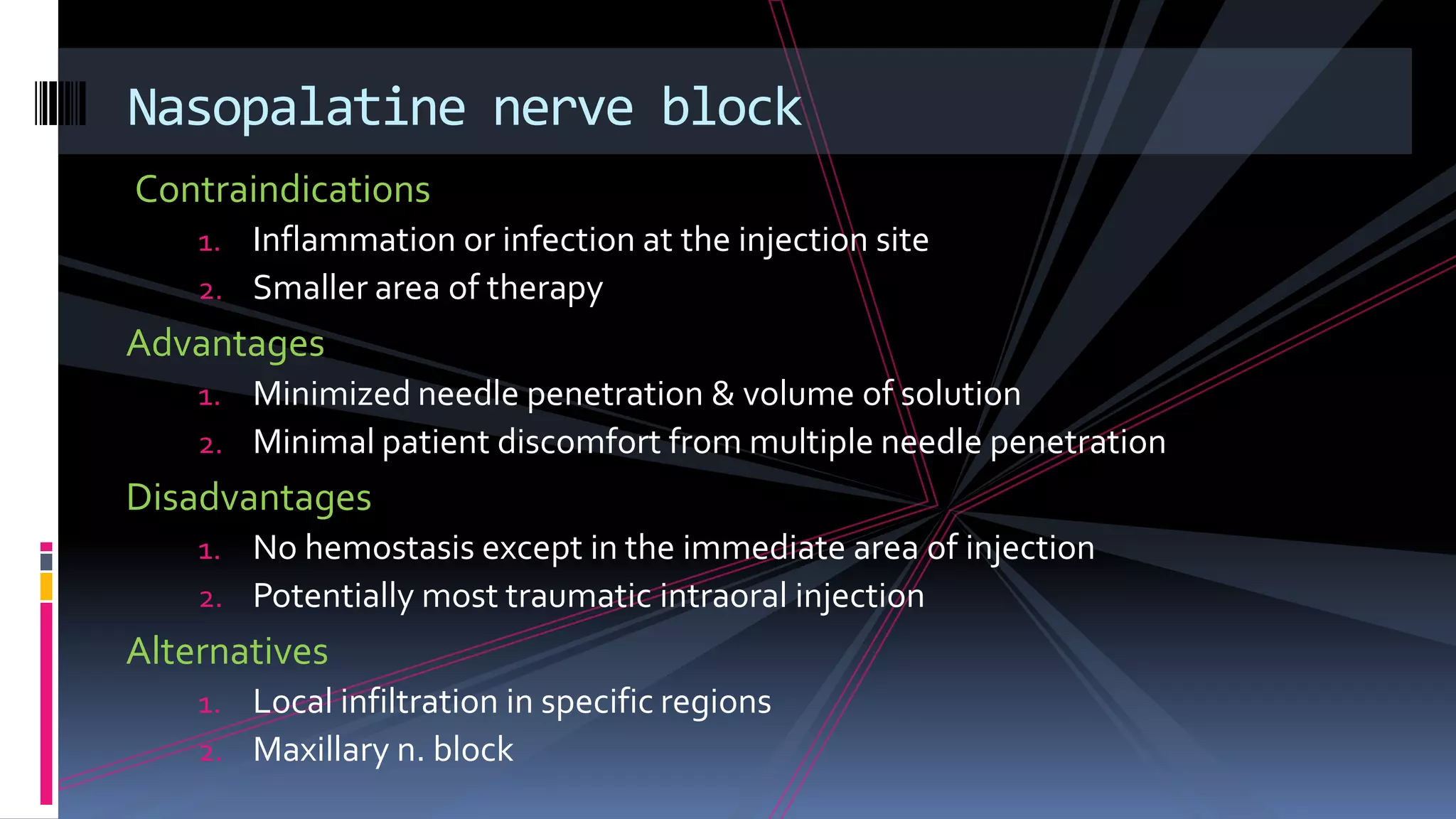 Maxillary anesthesia: its technique | PPTX