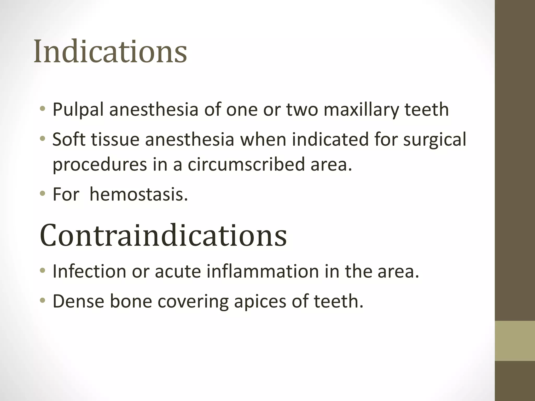 Maxillary anesthesia | PPTX