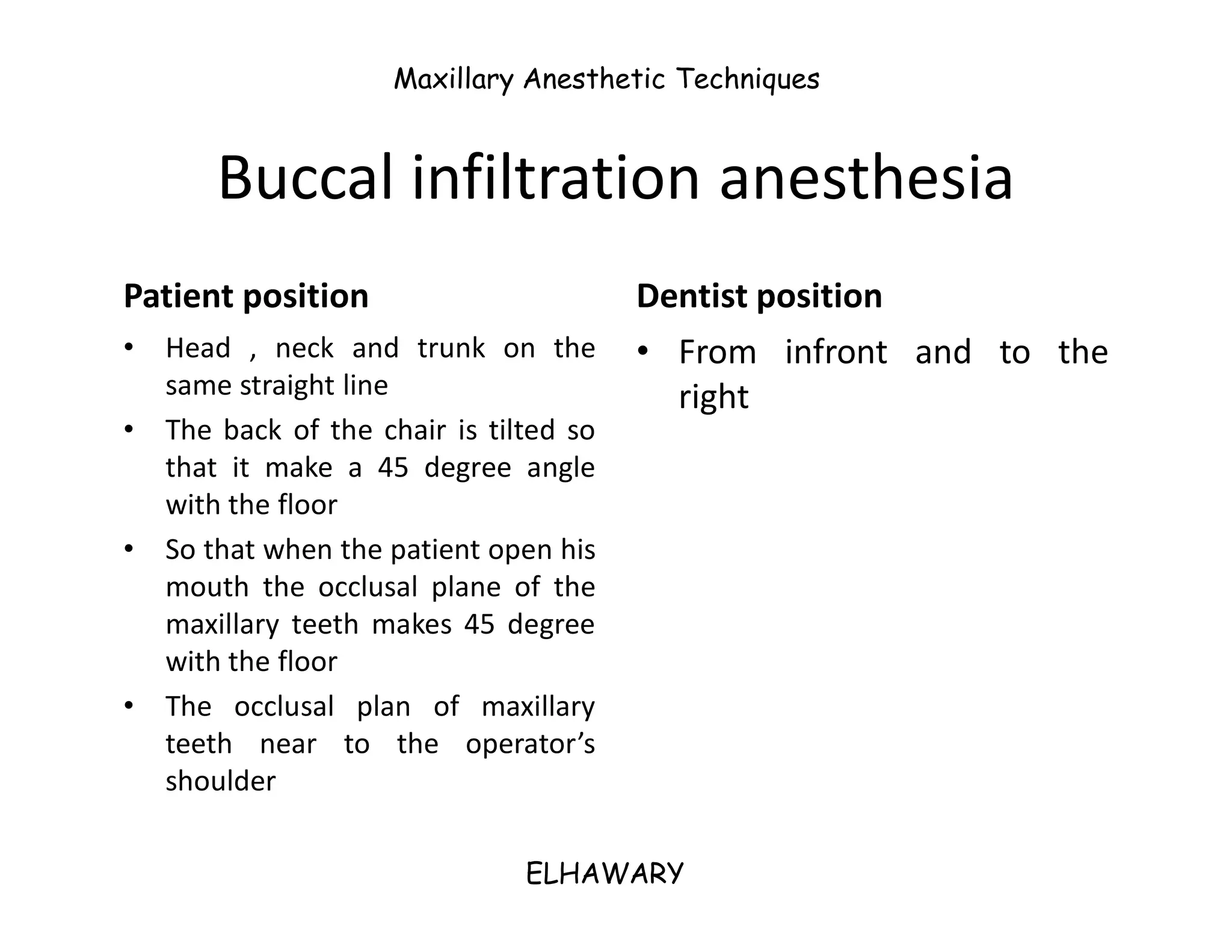Anesthetic techniques - Maxillary anesthetic techniques | PDF