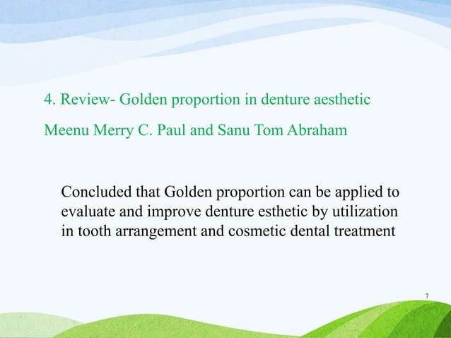 Maxillary anterior teeth and their relation to Golden 1.pptx