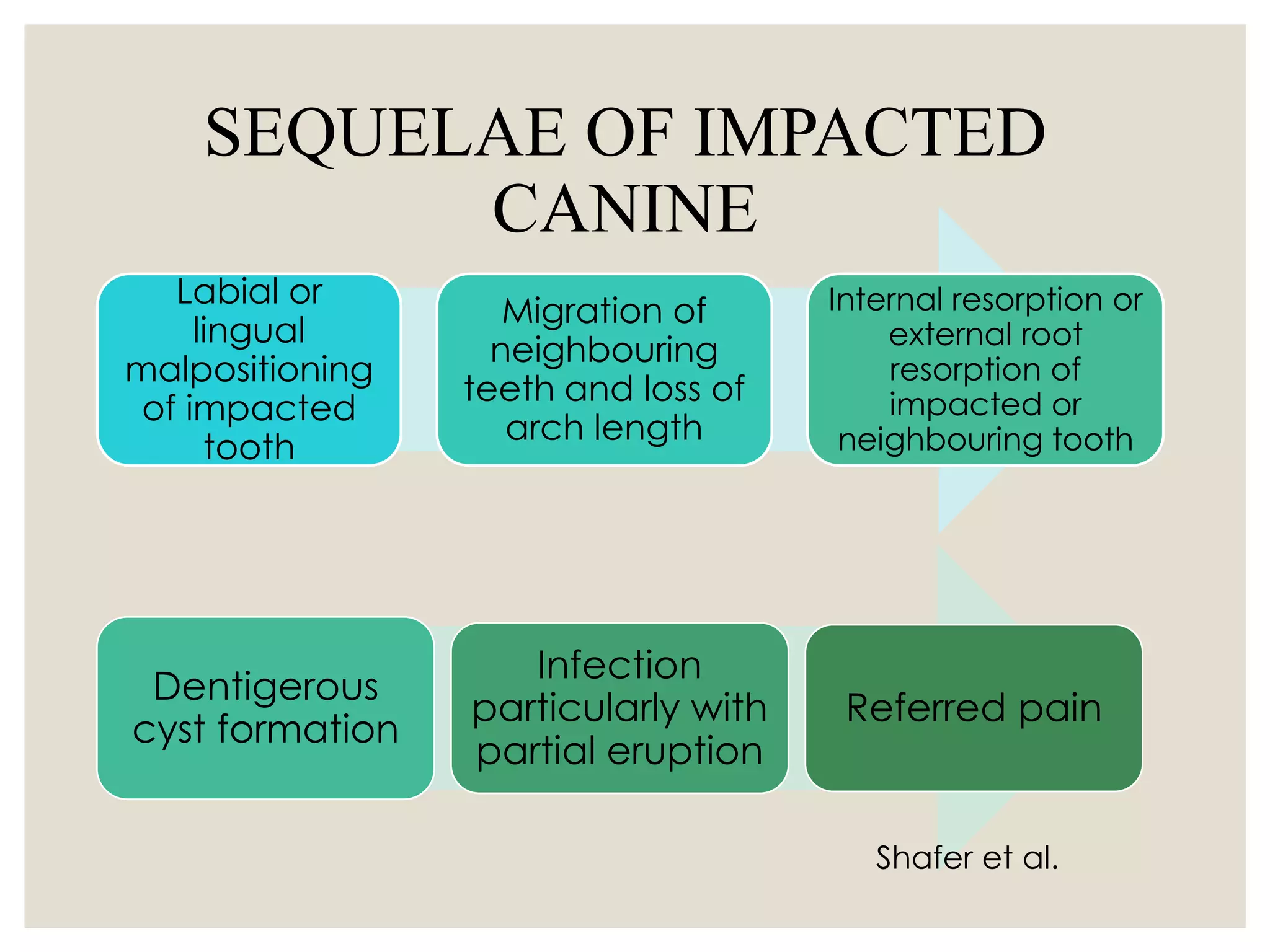 Maxillary impacted canine management | PPTX