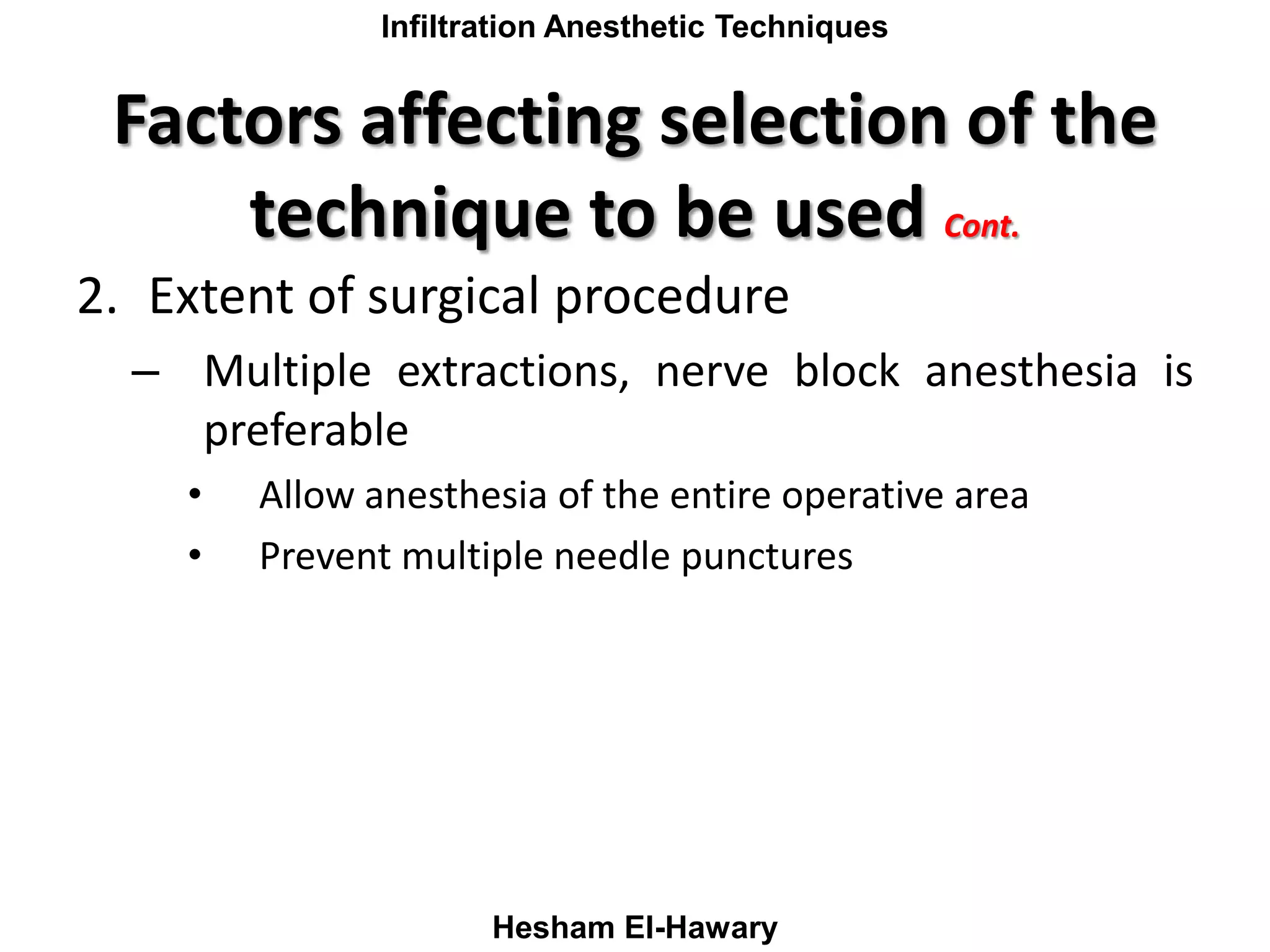 Maxillary infiltration anesthetic techniques (with photos) | PPTX