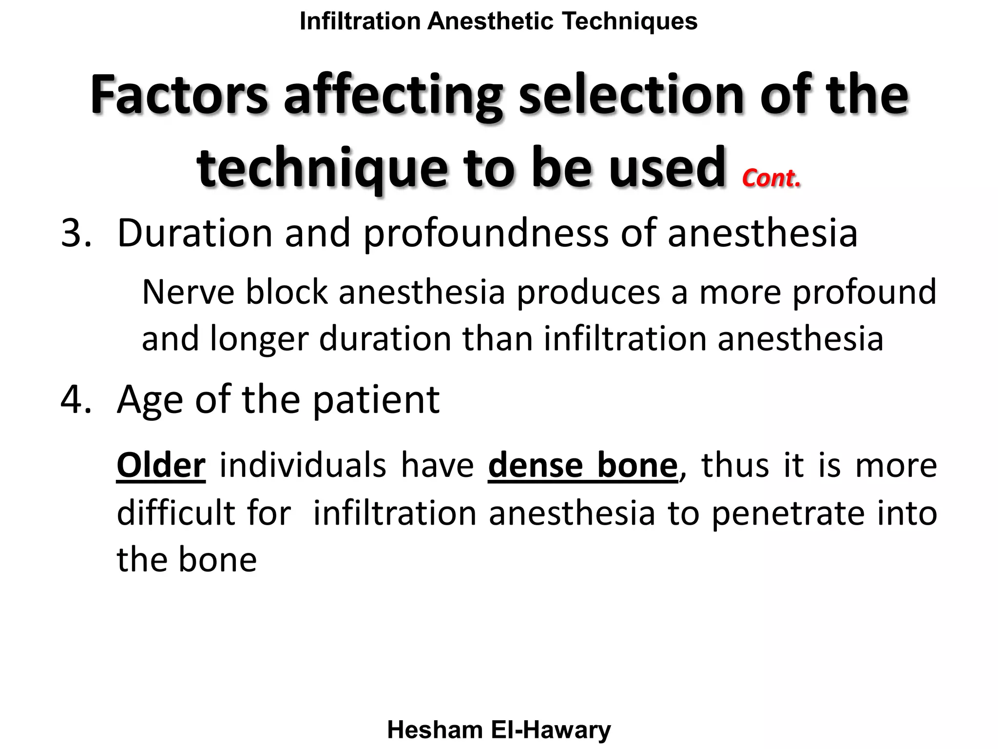 Maxillary infiltration anesthetic techniques (with photos) | PPTX