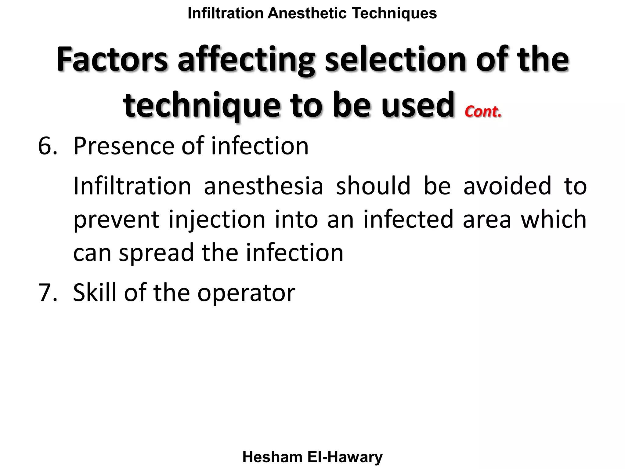 Maxillary infiltration anesthetic techniques (with photos) | PPTX ...
