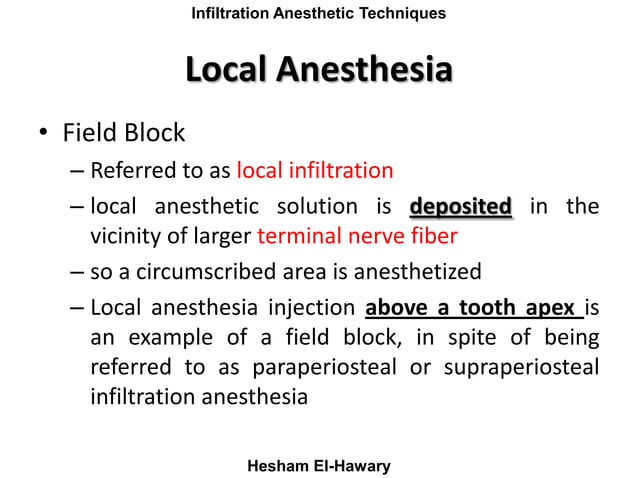 Maxillary infiltration anesthetic techniques (with photos) | PPTX ...