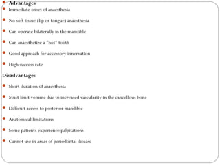 Maxillary injection techniques | PPT