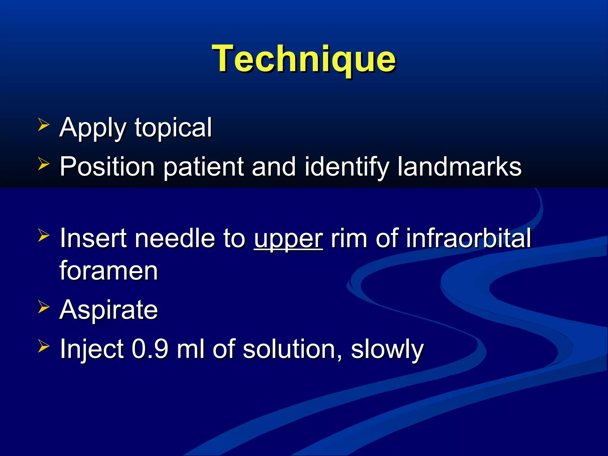 Maxillary Local Anesthesia | PPT