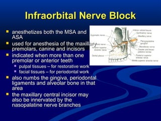 Maxillary Local Anesthesia | PPT