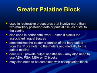 Maxillary Local Anesthesia | PPT