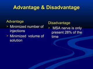 Maxillary Local Anesthesia | PPT