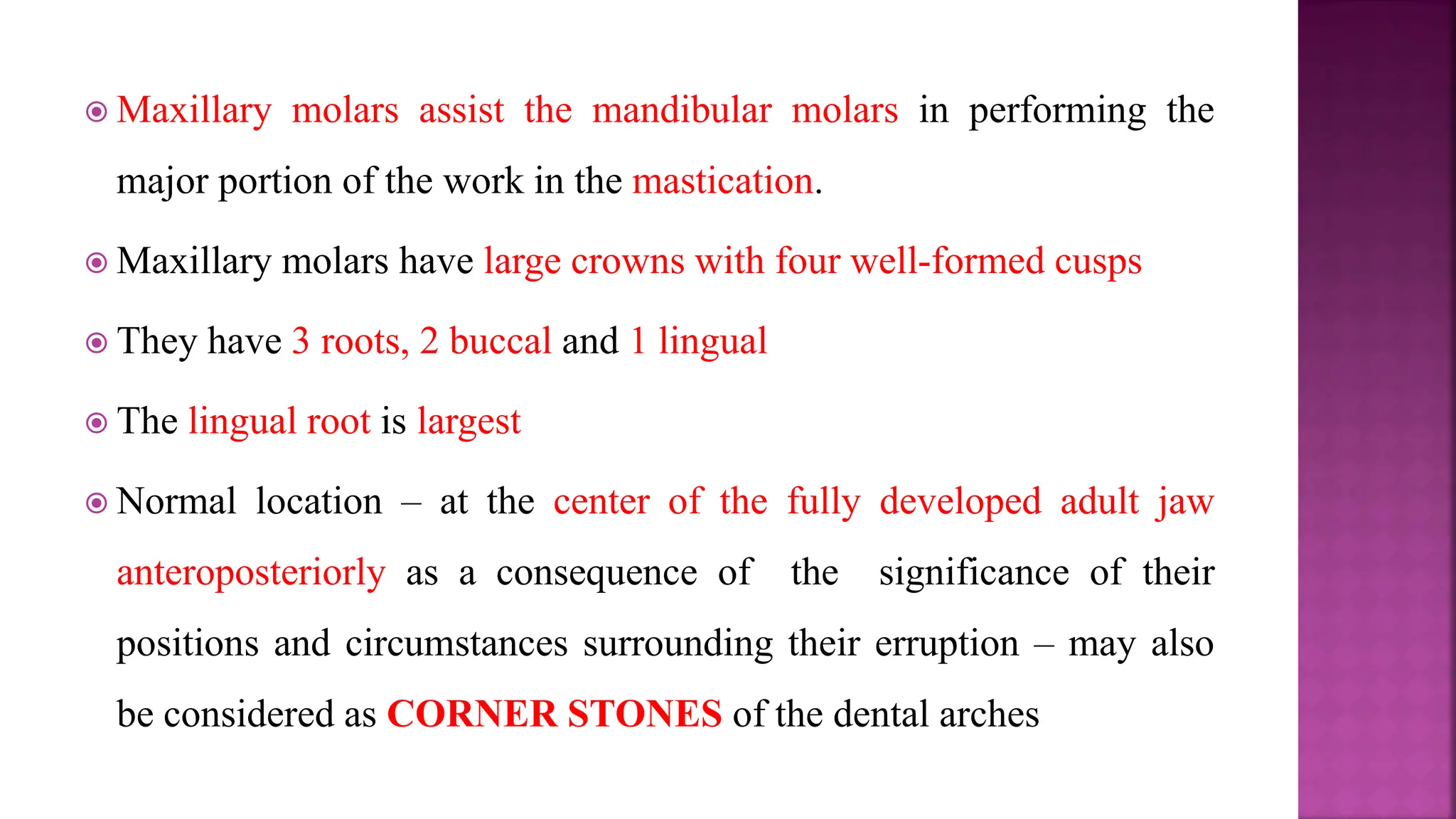 MAXILLARY MOLARS.pdf about the occlusal aspect of molar | PDF | Dental ...