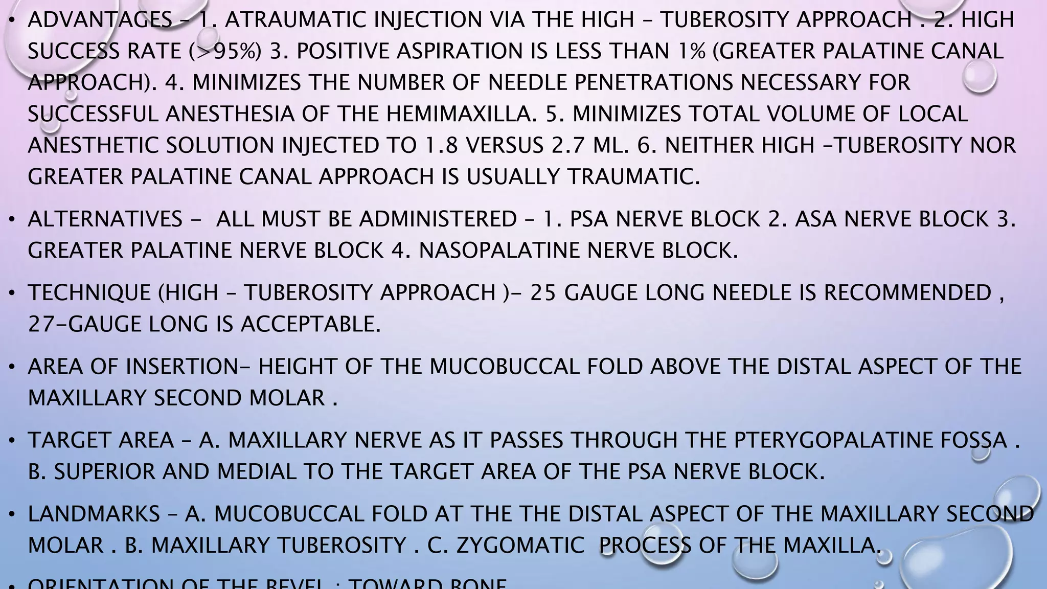 Maxillary nerve block | PPTX