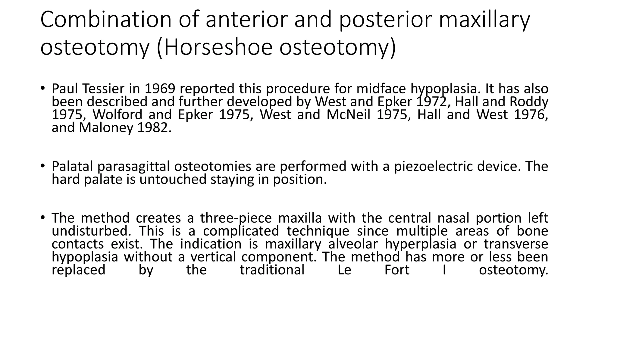 Maxillary Orthognathic Surgery | PPTX
