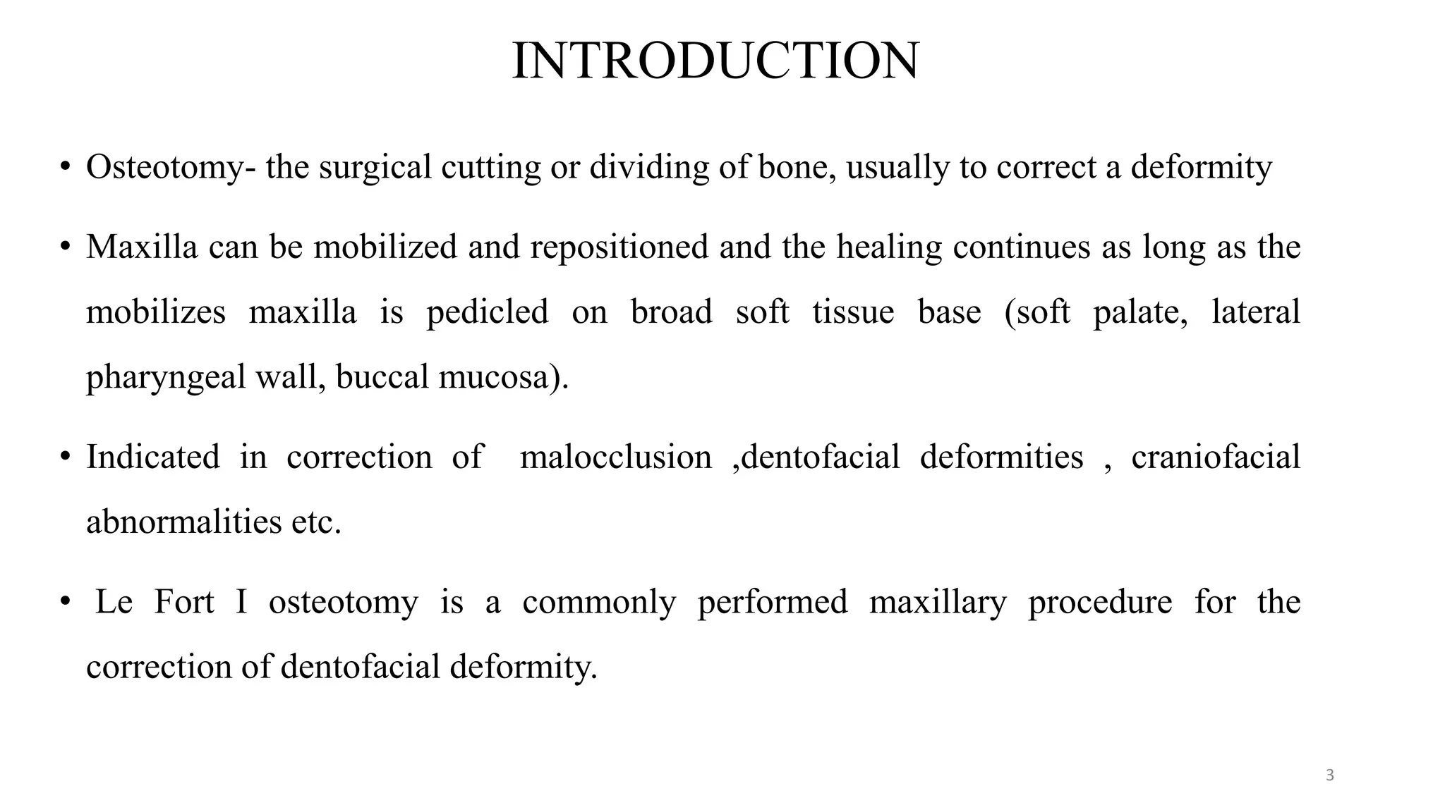 Maxillary osteotomies procedure | PPTX