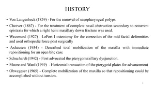Maxillary osteotomies procedure | PPTX