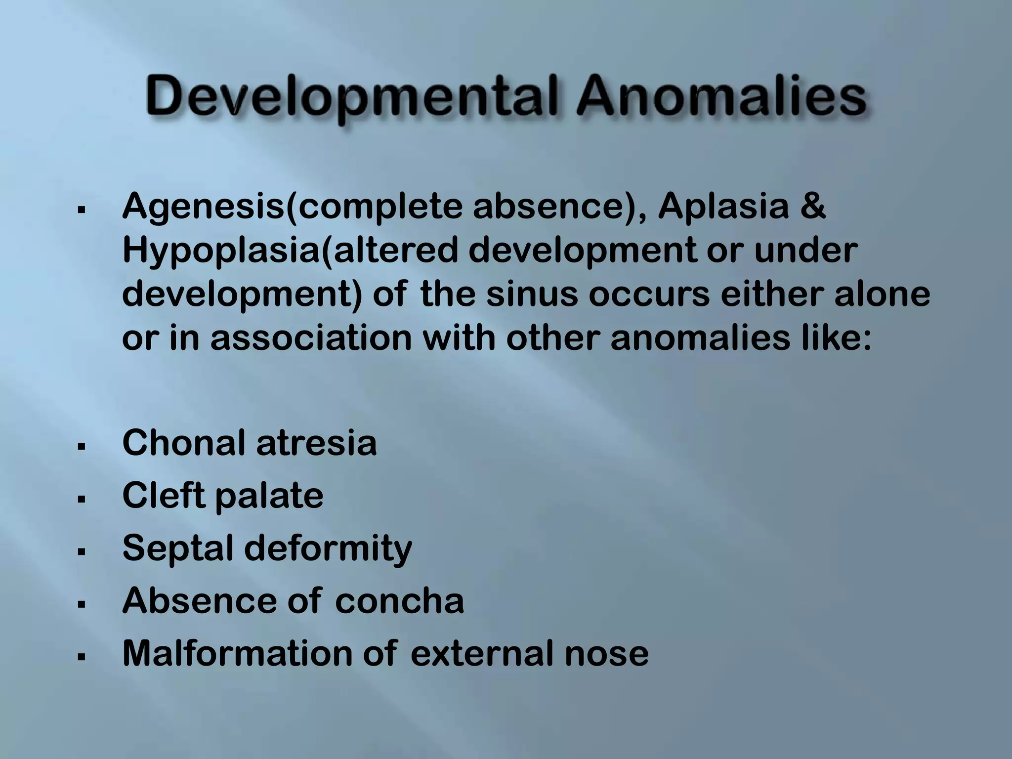 Maxillary Sinus | PPTX