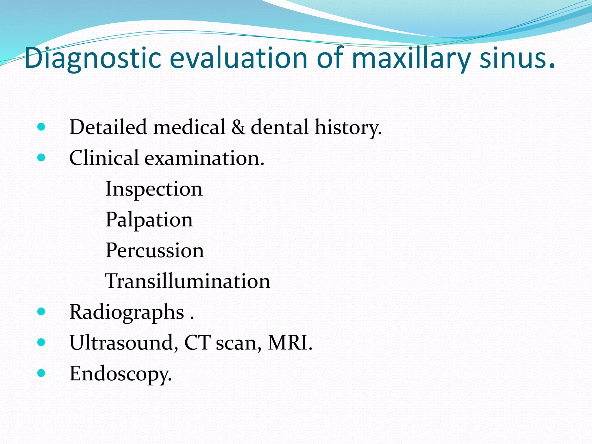 Maxillary sinus.pptx gaurav | PPTX