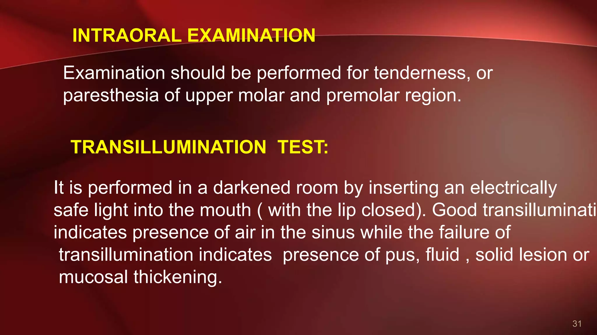 Maxillary sinus | PPTX