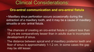 Maxillary Sinus Perforation Treatment
