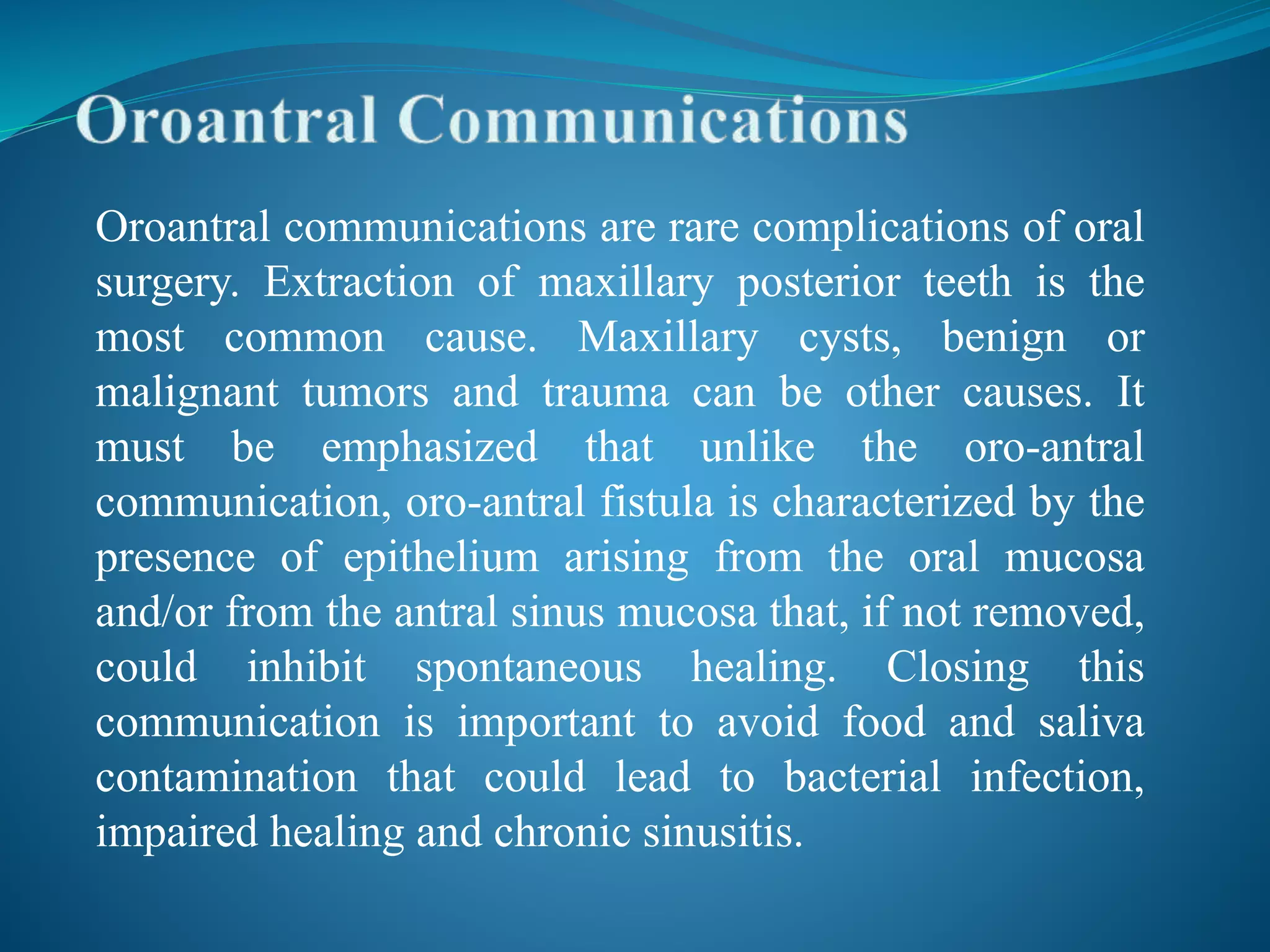 Maxillary Sinus | PPTX