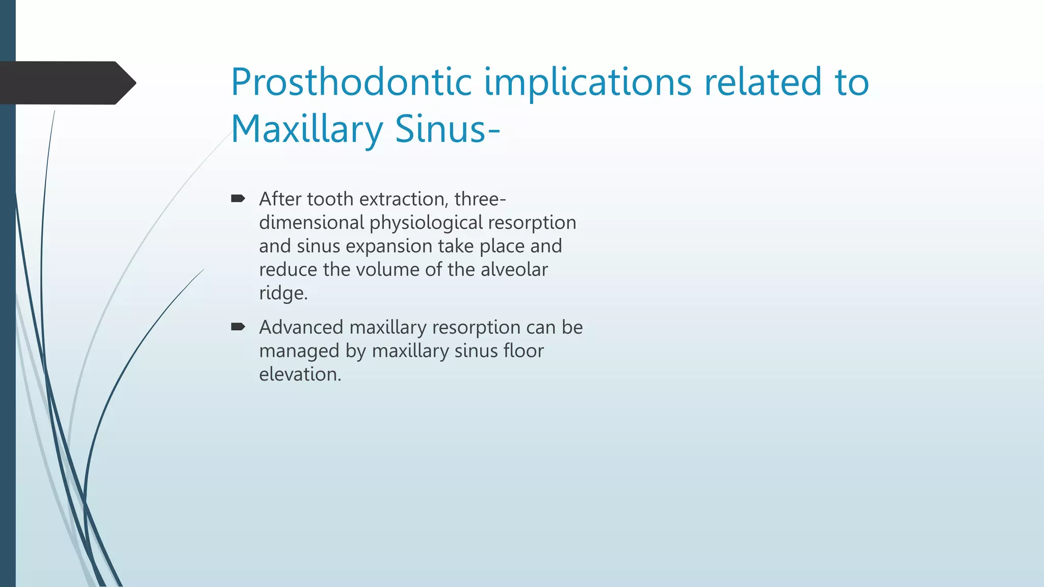 MAXILLARY SINUS.pptx | Ear, Nose and Throat Conditions | Diseases and Conditions