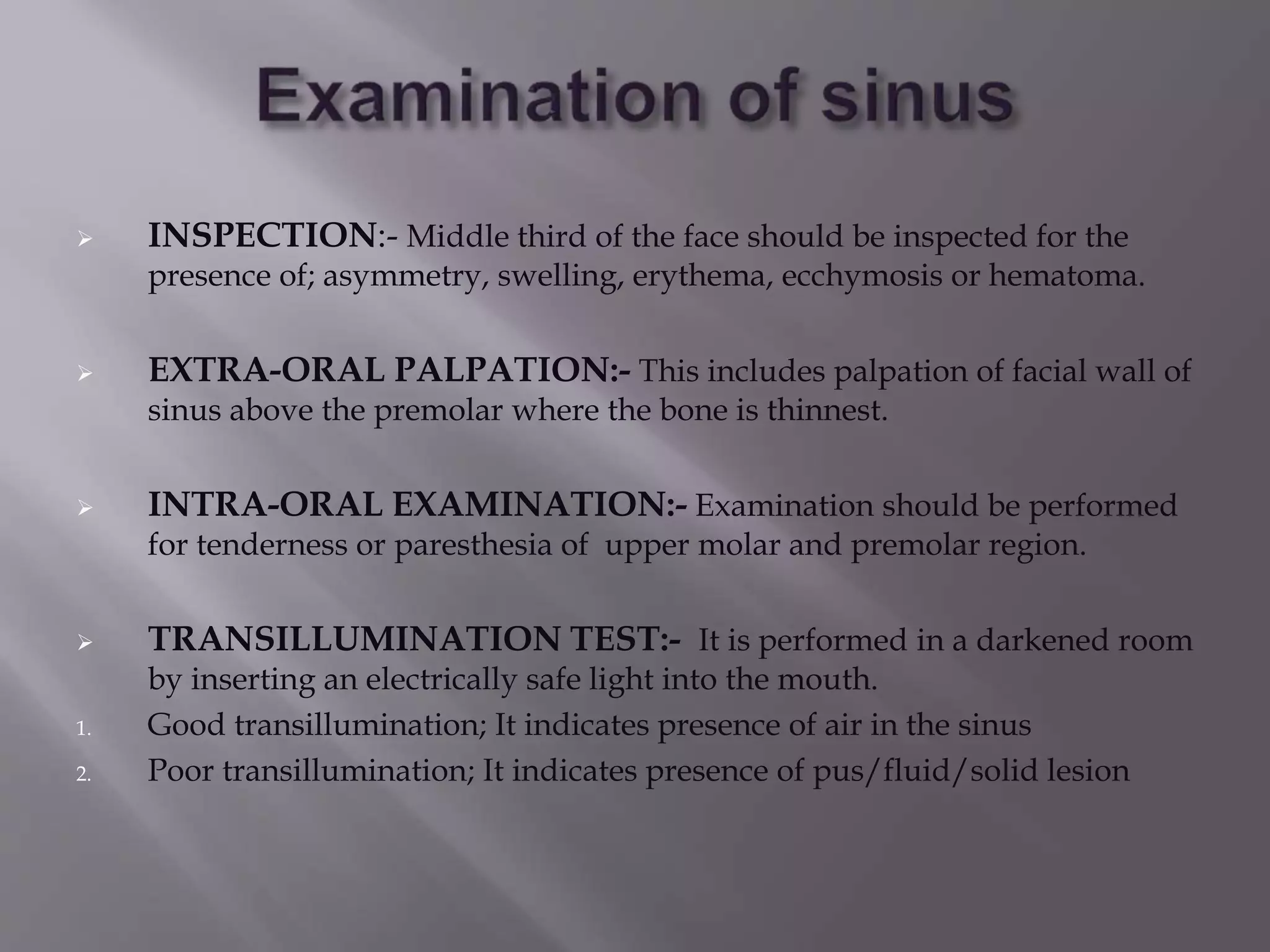 Maxillary Sinus | PPTX