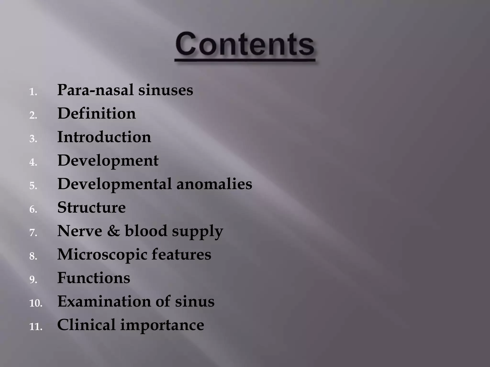 Maxillary Sinus | PPTX