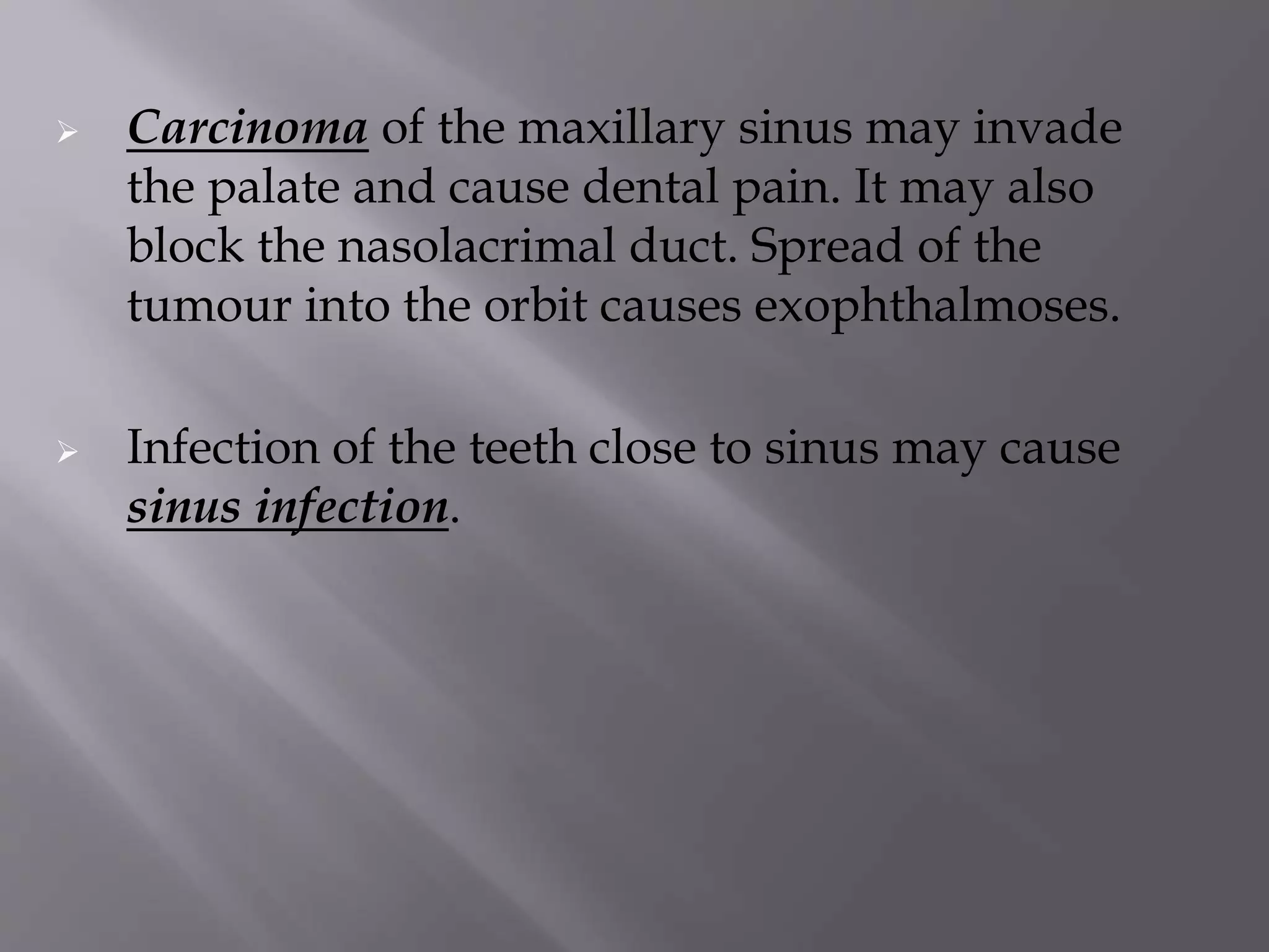 Maxillary Sinus | PPTX