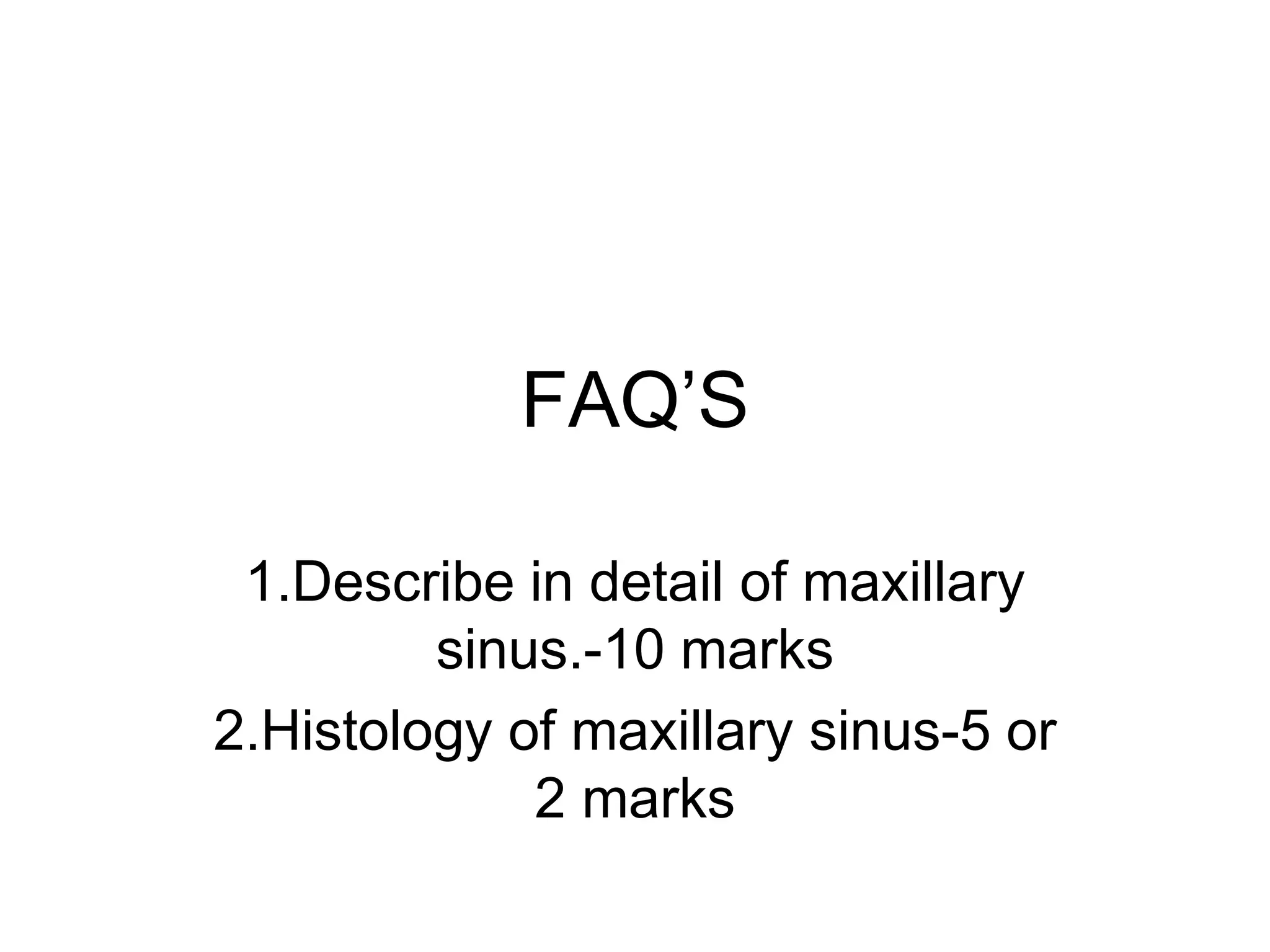 Maxillary sinus.ppt