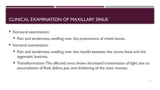 Maxillary Sinus Anatomy and infection.pptx