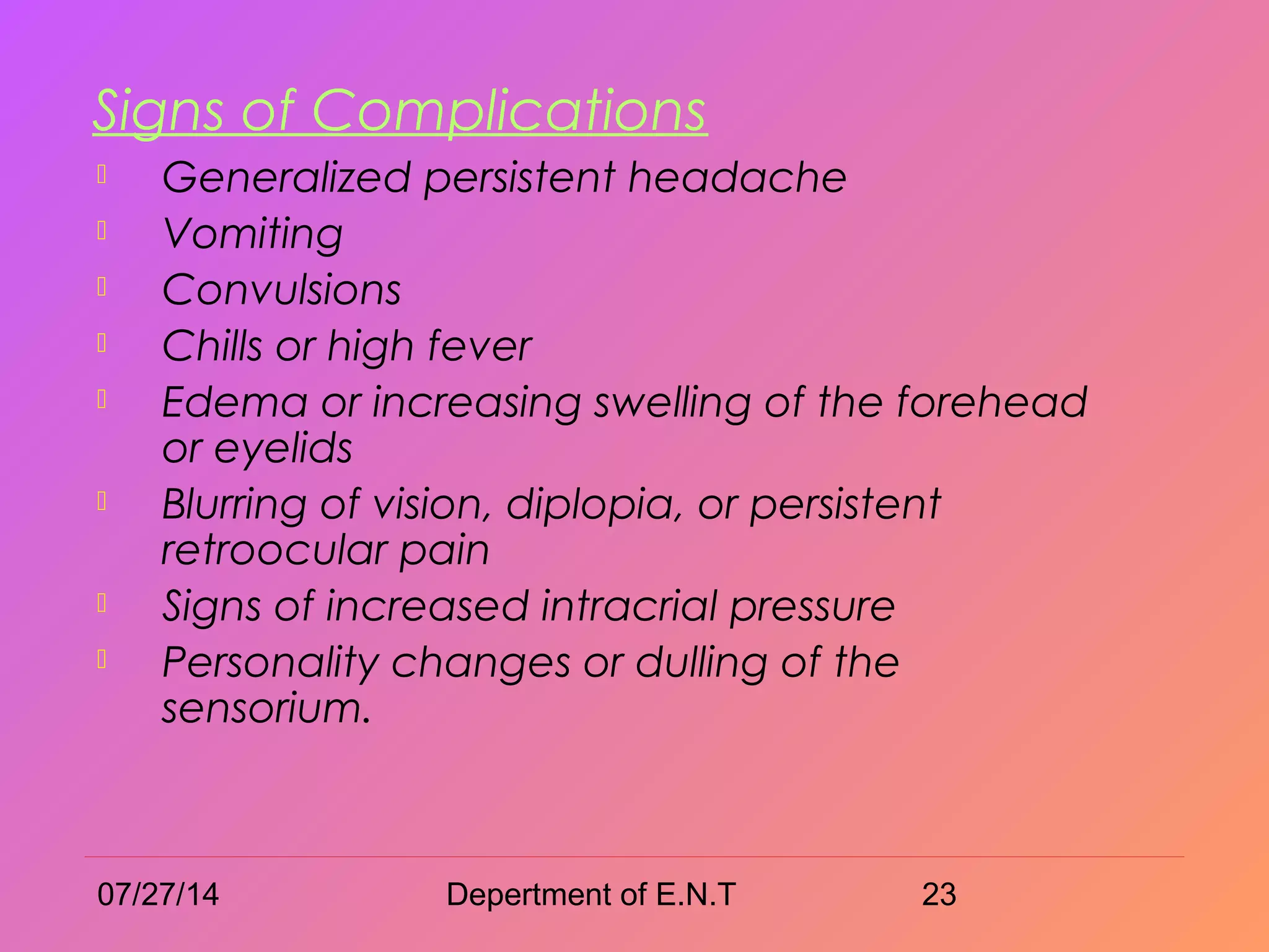 Maxillary sinusitis | PPT