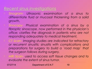Maxillary sinusitis | PPT