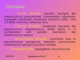 Maxillary sinusitis | PPT