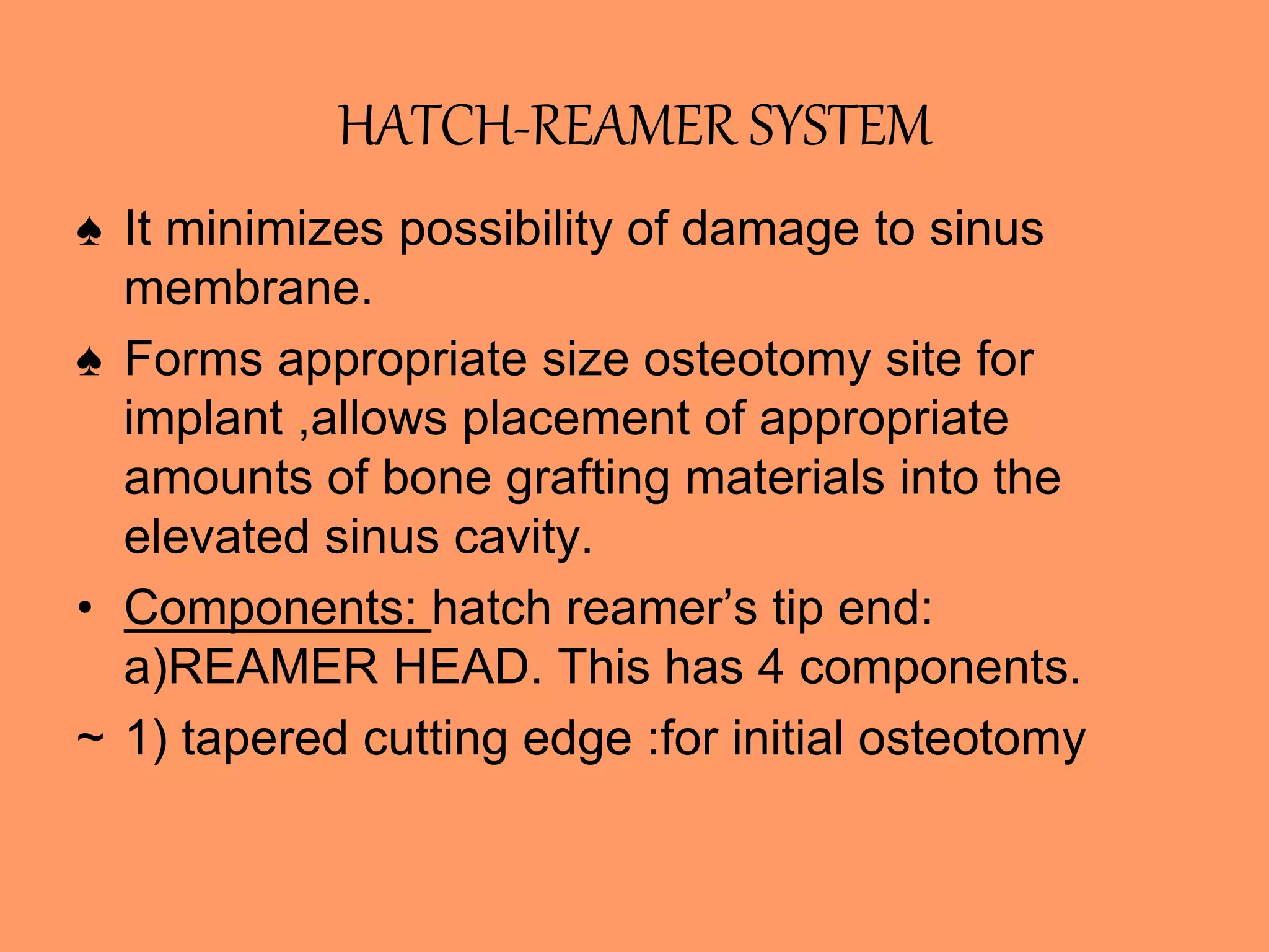 MAXILLARY SINUS LIFT PROCEDURES.ppt
