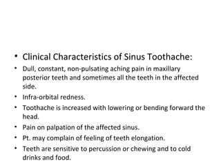 Maxillary sinus ppt | PPT