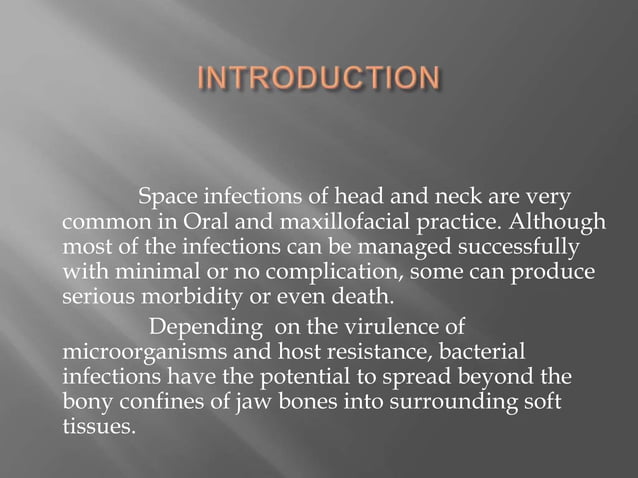 Maxillary space infection | PPTX