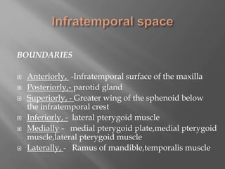 Maxillary space infection | PPTX